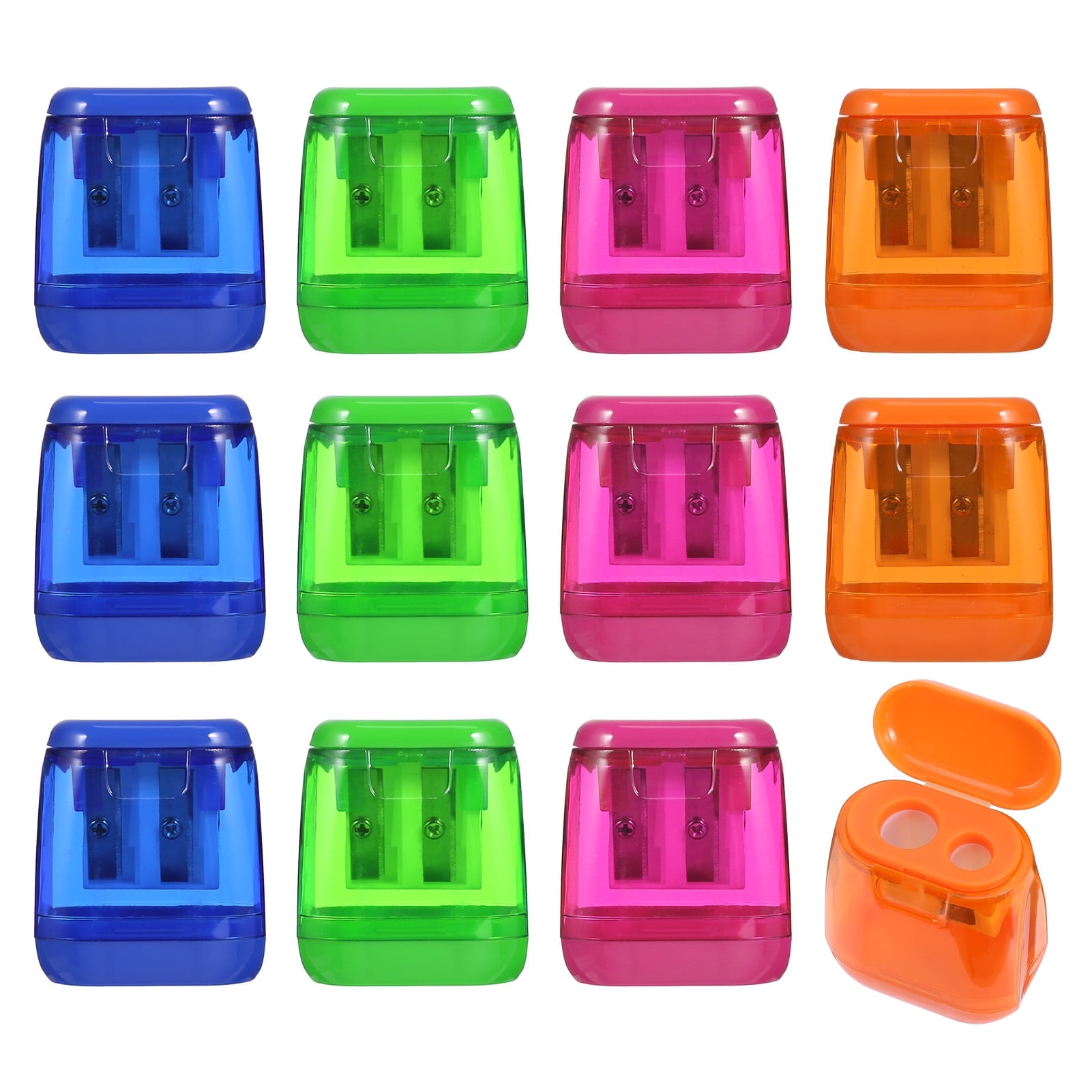 Winter Colored Pencil Sharpeners - Stationery - 72 Pieces - Walmart.com