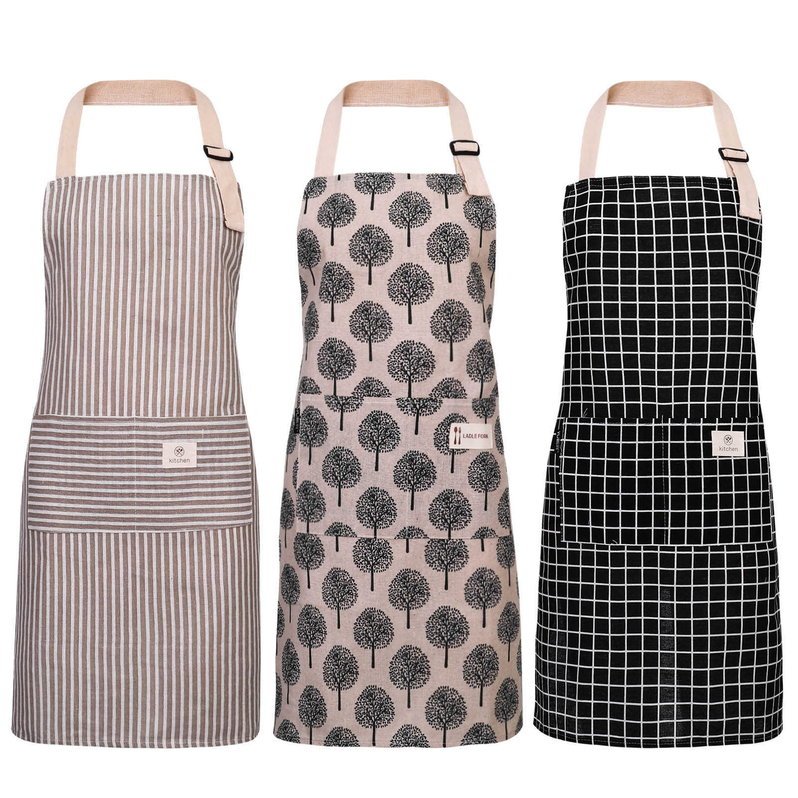 econscious EC6015 Organic Cotton Recycled Polyester Eco Apron - Walmart.com