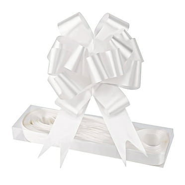 10 Pack Large Pull Bows 6 Inch - Big Blue Bows for Gift Wrapping ...