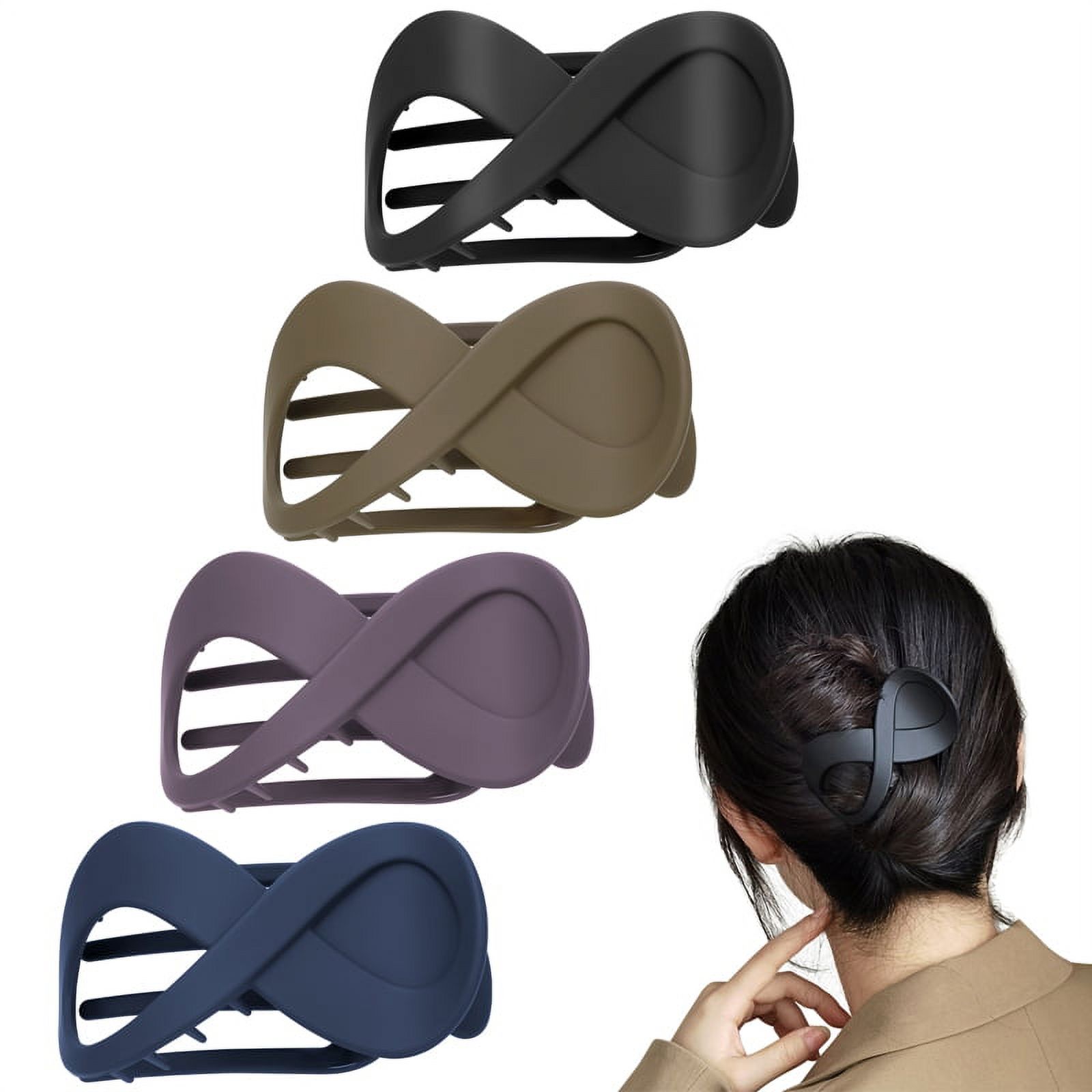 Goody Classics Stay Tight Barrette 4 ea - Walmart.com