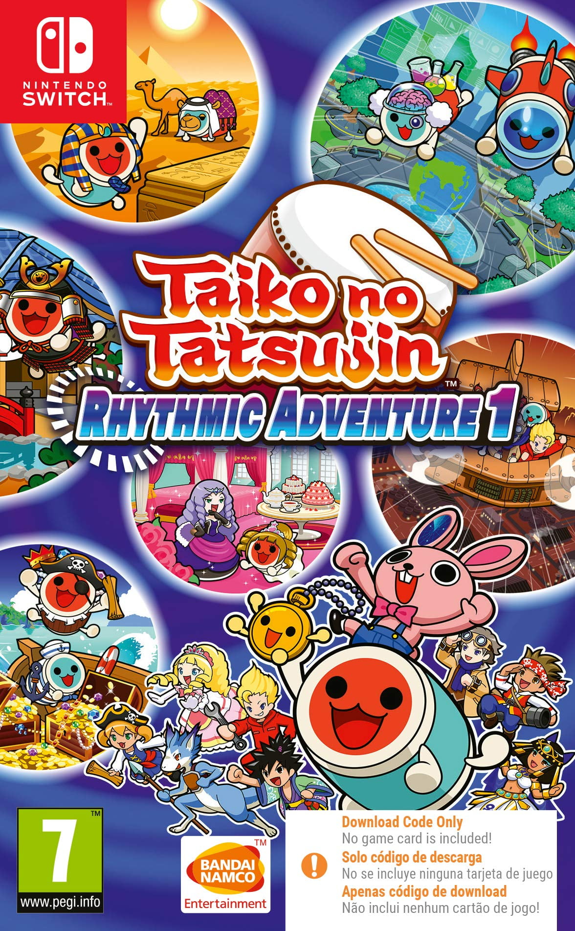 Taiko no Tatsujin: Rhythmic Adventure Pack 1 (Nintendo Switch ...