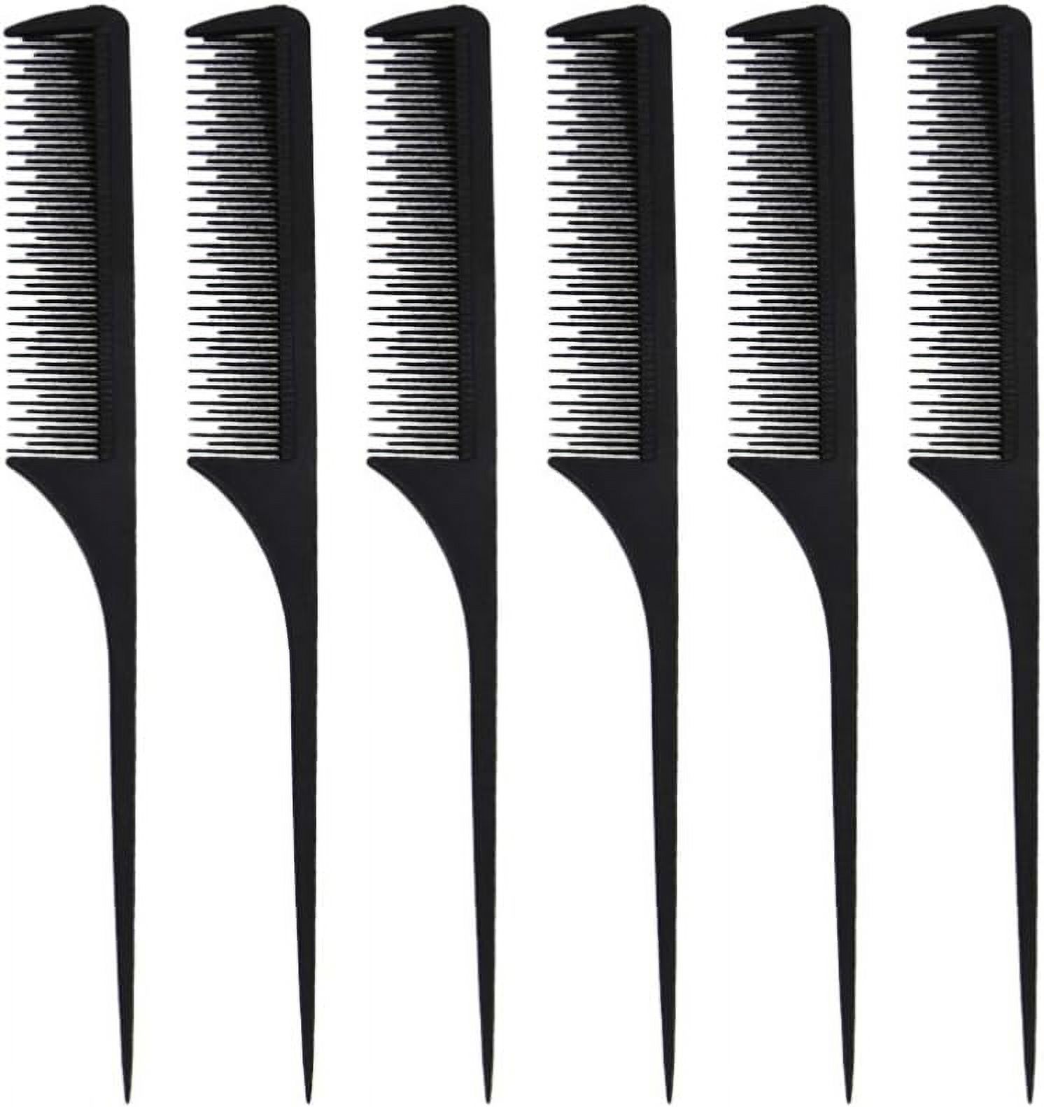 Tail Comb for Hair Carbon Fiber Hair Comb Tail Comb Hairdressing Salon ...