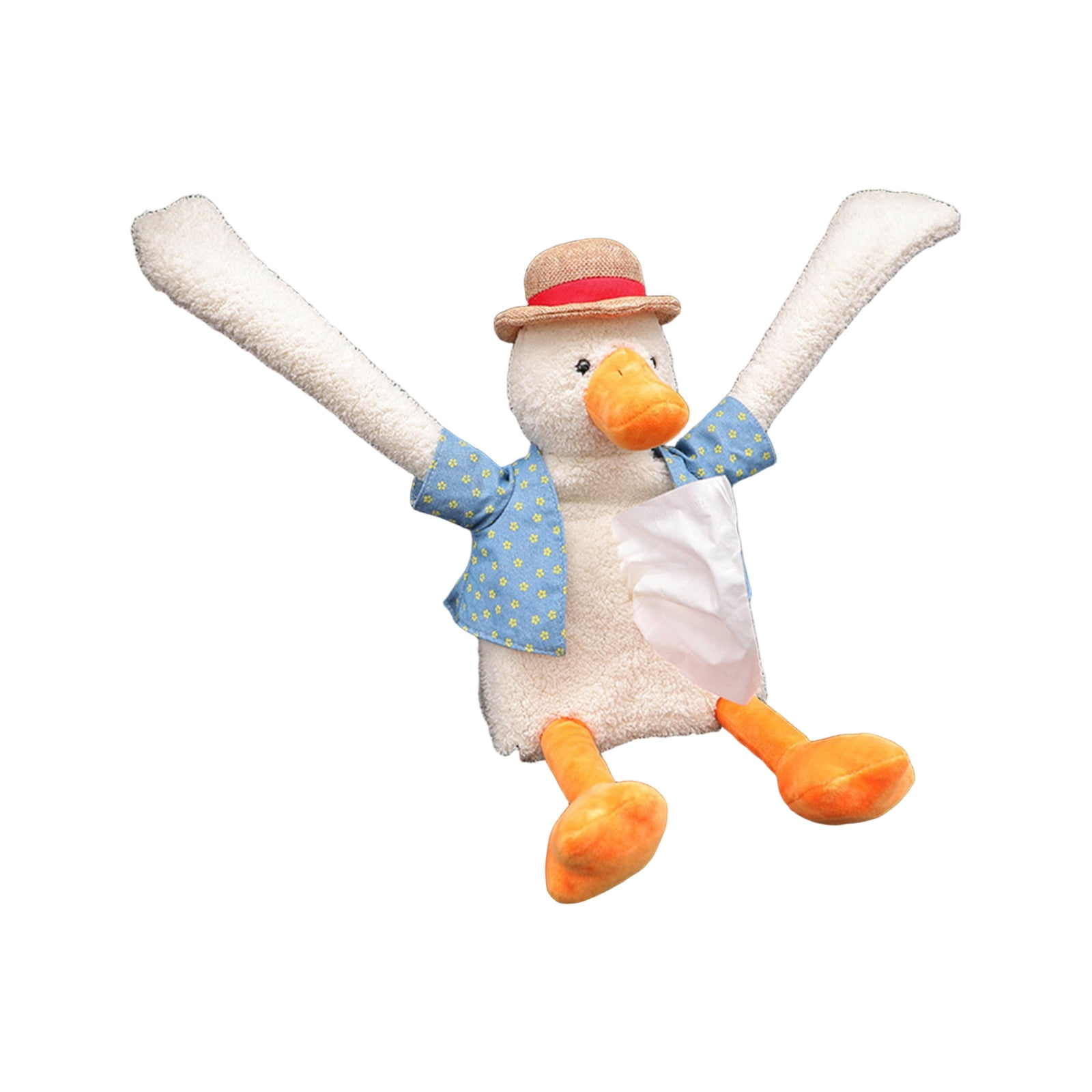 Tail Feather Tissue Tender: Cloud-Soft Duck Decor with Surprise Rear ...