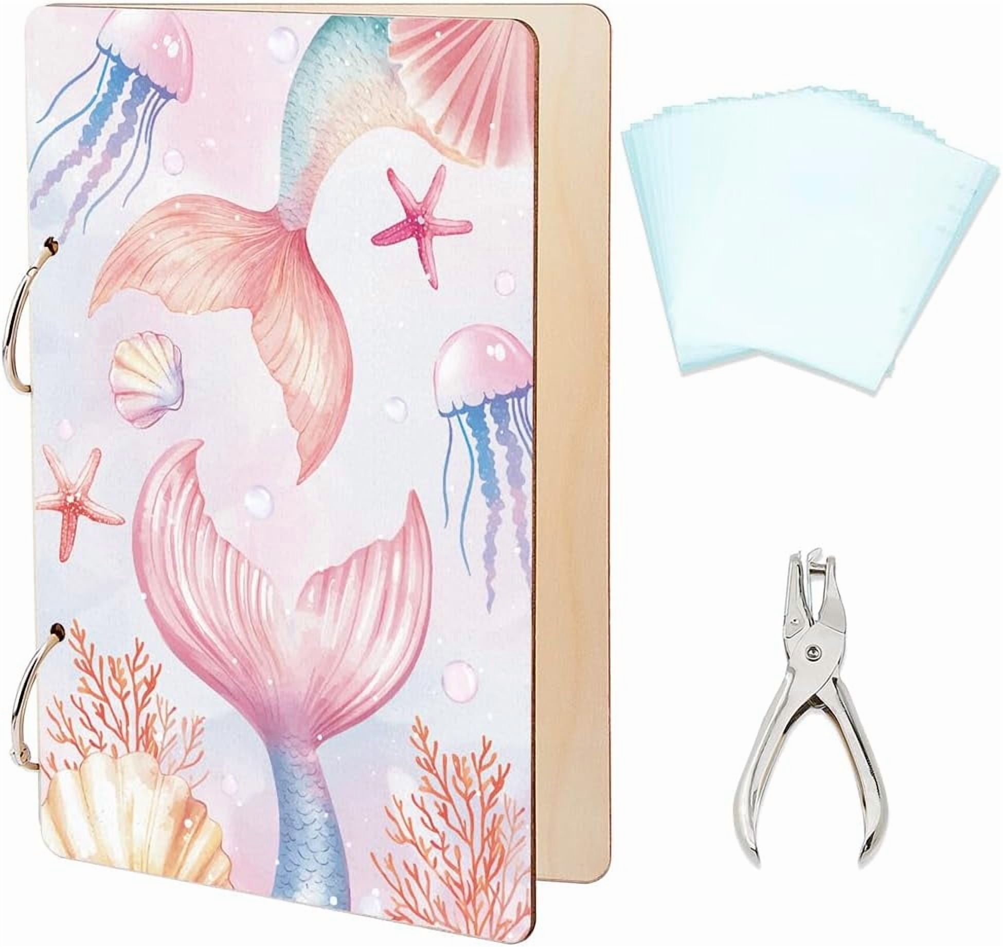 Tail Greeting Card Organizer Jellyfish Card Keeper Binder Sea Life ...