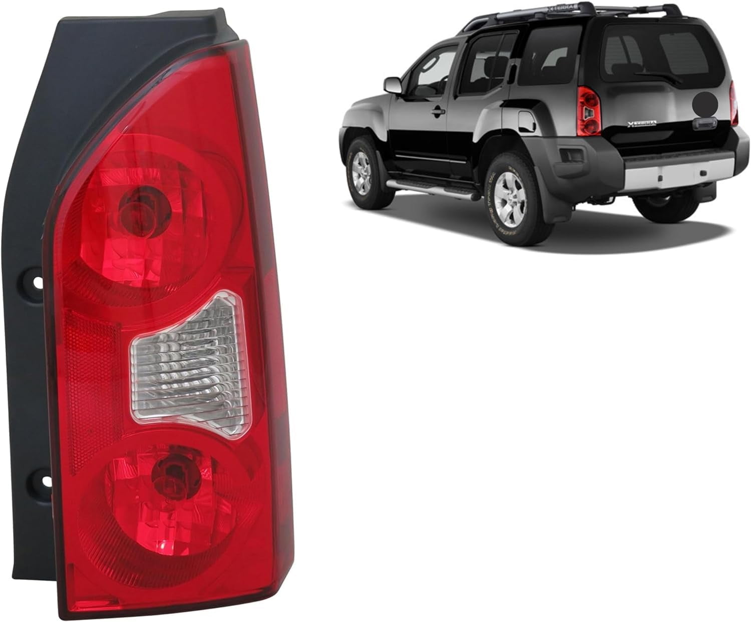 Tail Lamps Replacement for Nissan Xterra 2005-2015 Halogen Tail Light ...