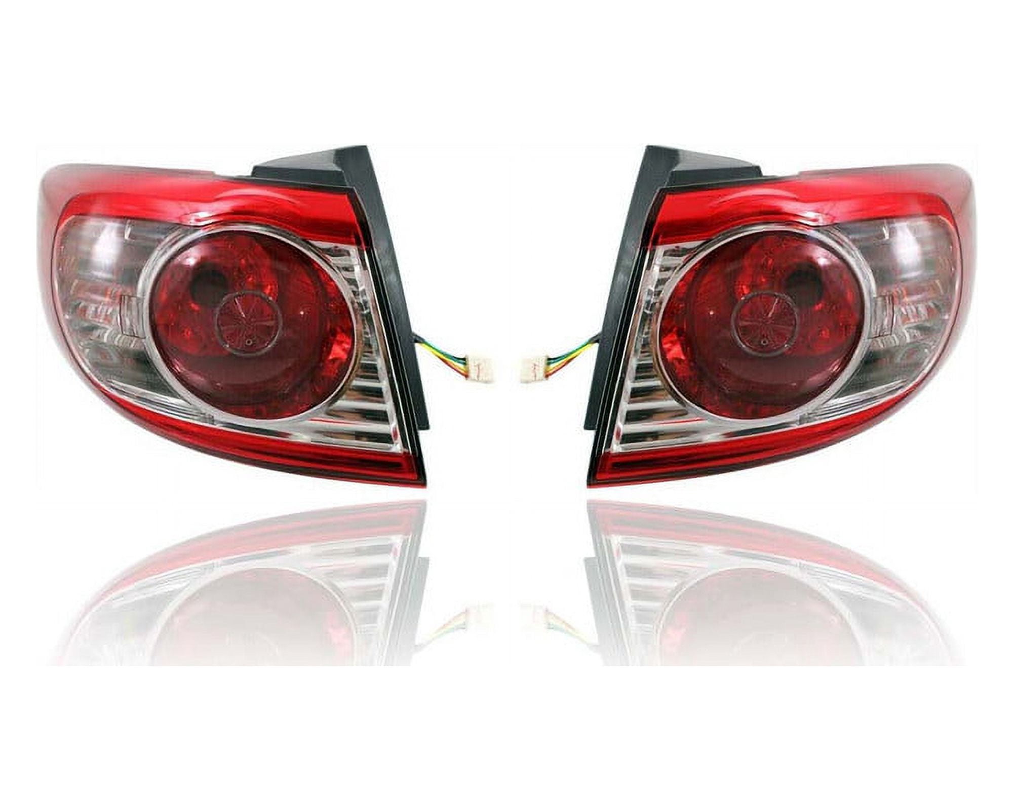 Tail Light Assembly - Compatible/Replacement for '10-12 Hyundai Santa ...