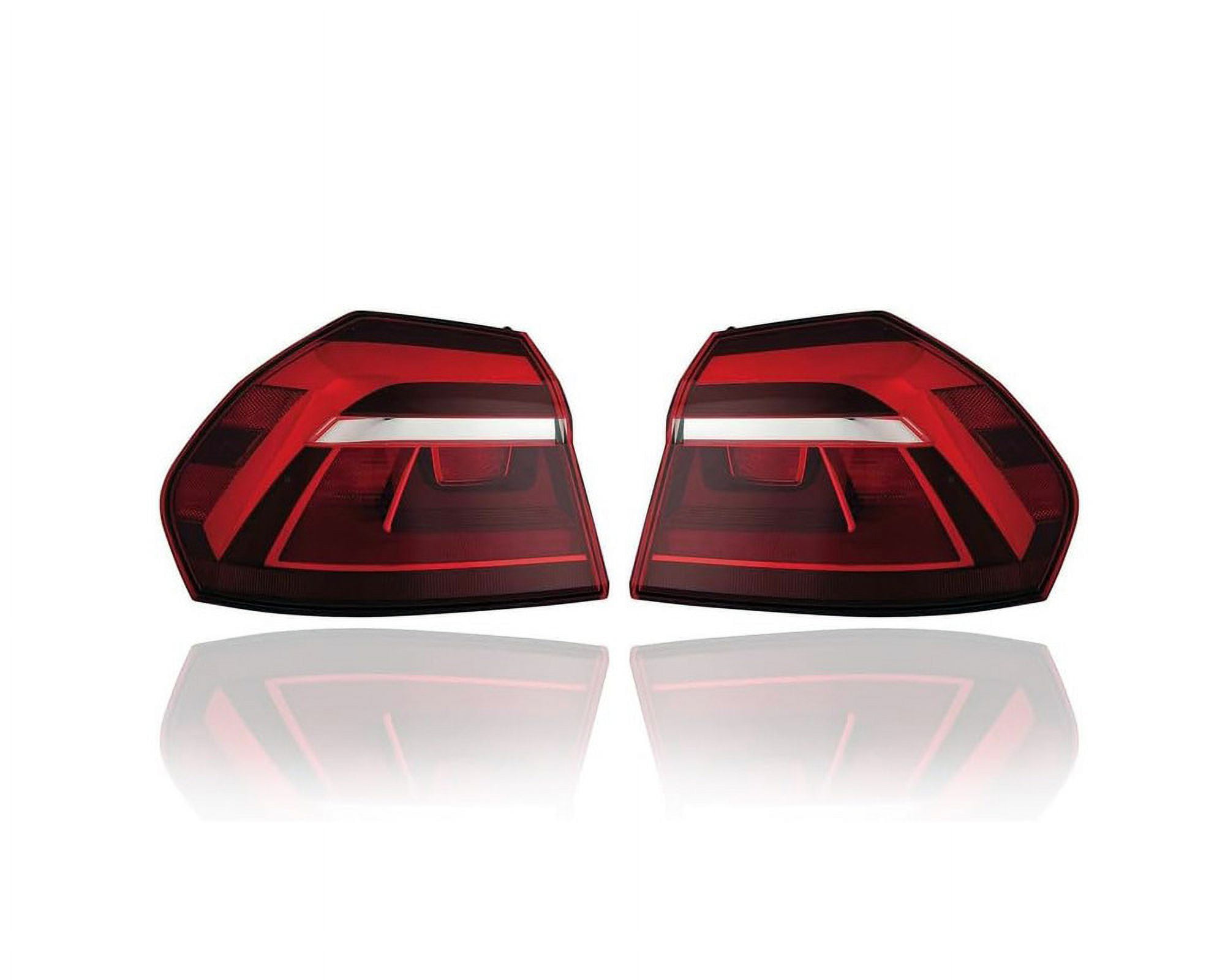 Tail Light Assembly - Compatible/Replacement for '17-19 VW Volkswagen ...