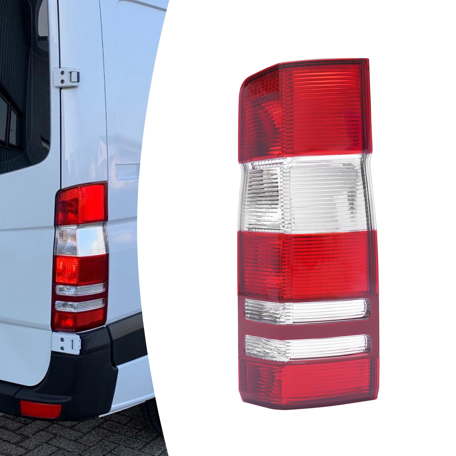 Tail Light Assembly, Driver & Passenger Side Rear Halogen Tail Light ...