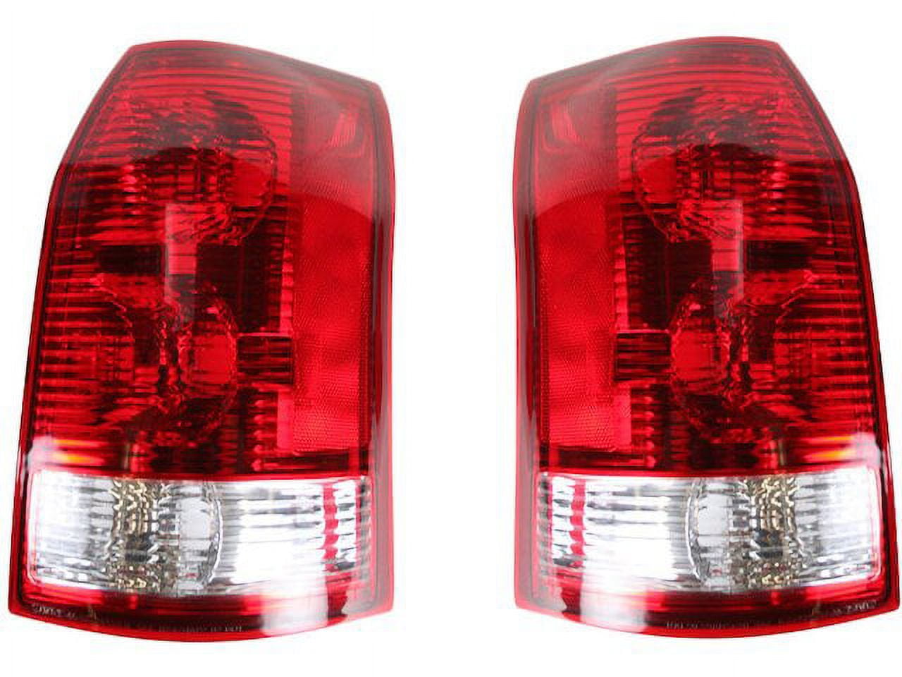 Saturn Vue 2002-2007 Tail Light Assembly Set 2 Piece - Driver & Passenger Side Compatible ...