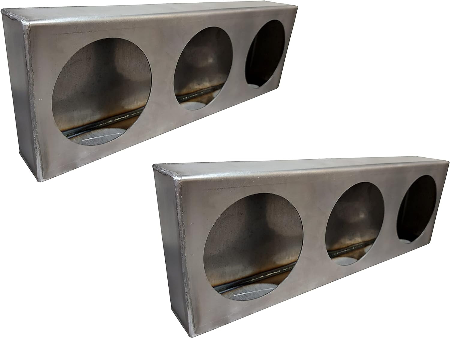 Tail Light Box, Triple 4" Round, SET of (2), Steel, for Truck or ...