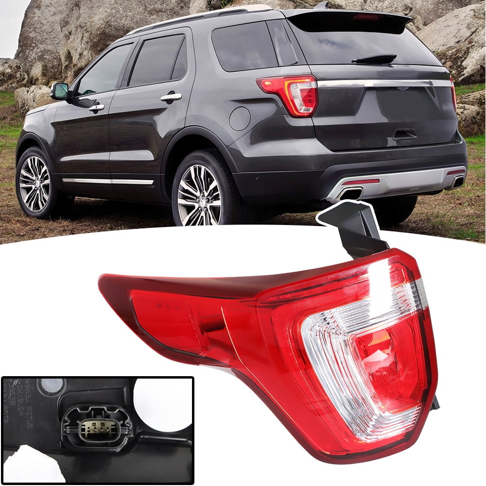 Tail Light Brake Lamp Assembly Replacement for 2016 2017 2018 2019 Ford ...