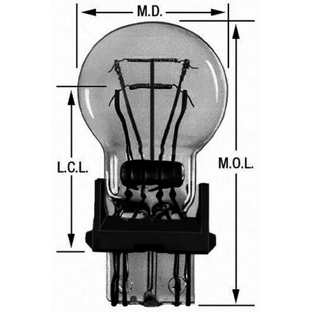 Wagner Lighting Courtesy Light Bulb,Dome Light Bulb,Glove Box Light ...