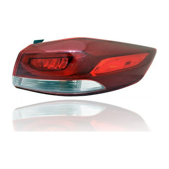 Tail Light - Compatible/Replacement for '17-18 Hyundai Elantra Sedan ...