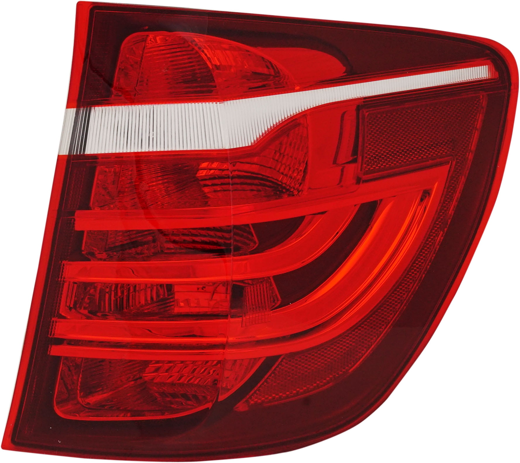 Garage-Pro Tail Light, Halogen Lens, Clear and Red, Passenger Side ...