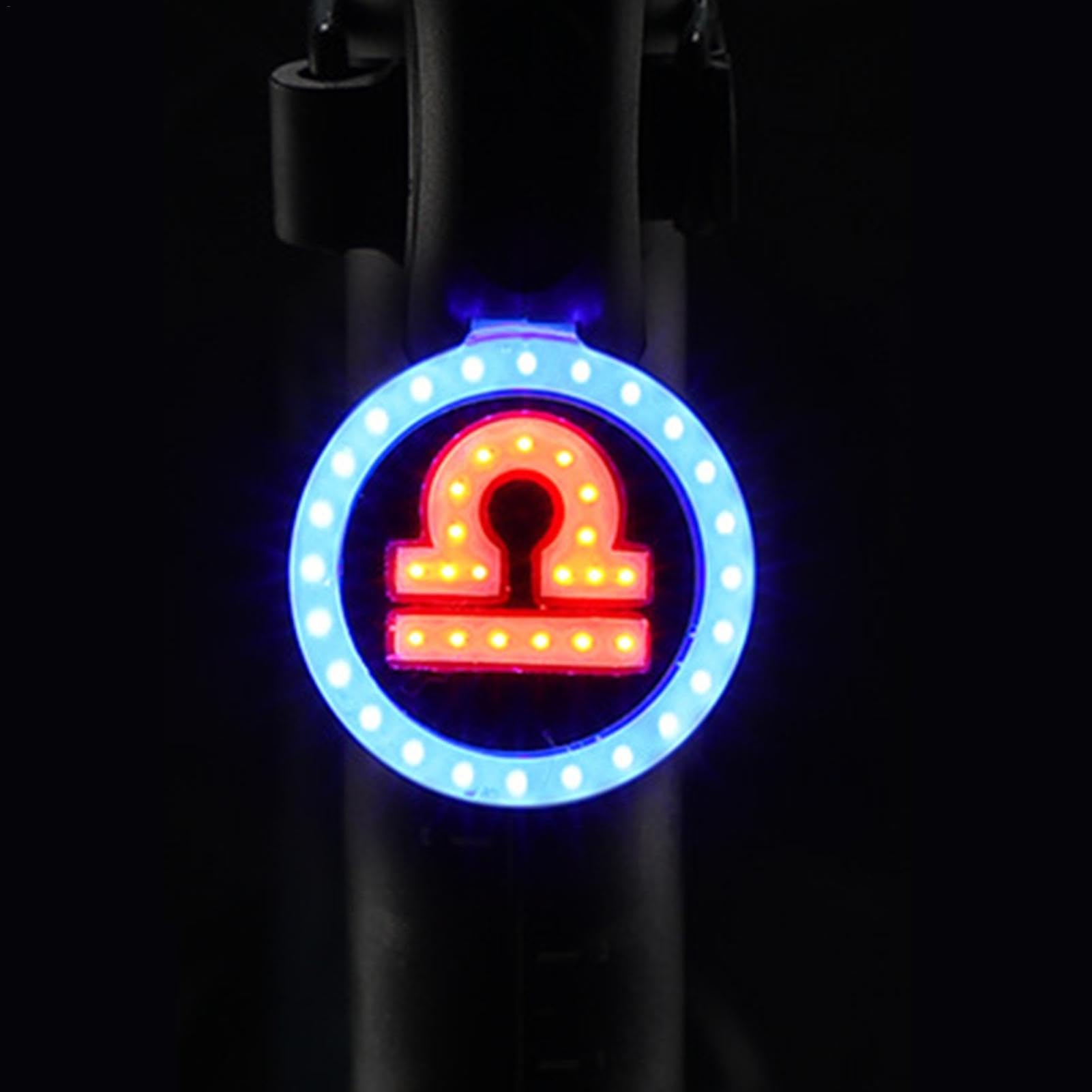 Tail Light | Constellation Design Rear Light,4 Light Mode Led Tail ...