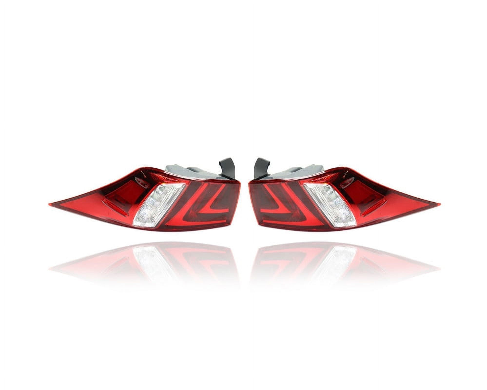 Tail Light - DEPO Compatible/Replacement for '14-16 Lexus IS250/IS350 ...