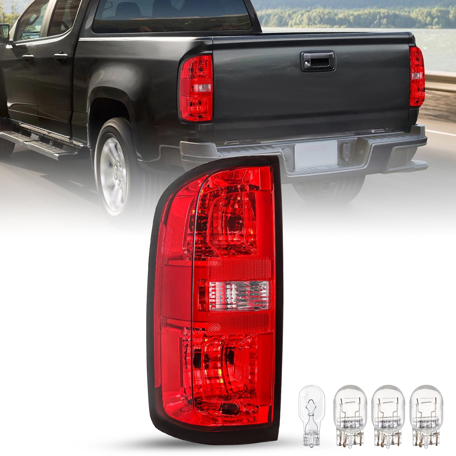 Tail Light For 2015-2021 Chevy Chevrolet Colorado Factory Style Driver ...