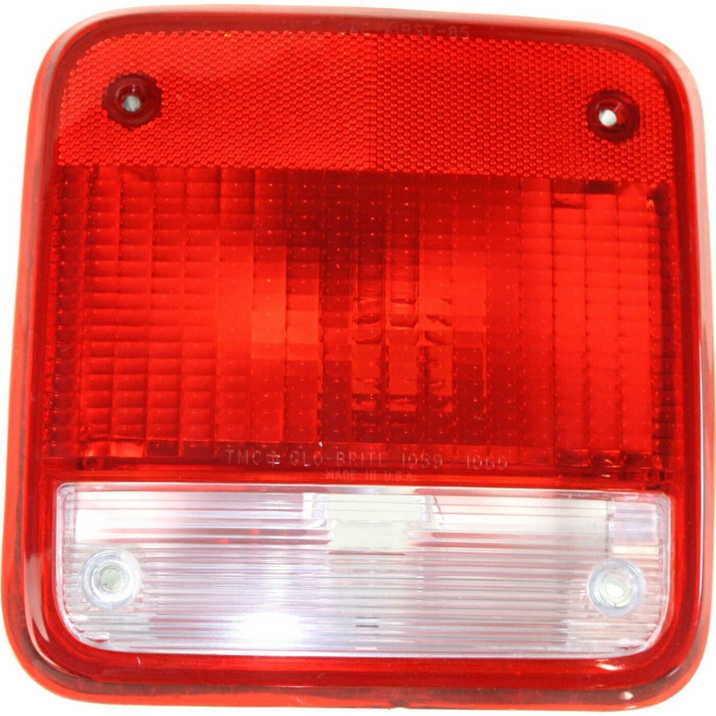 Tail Light For 85-95 Chevy G20 Chevy Van RH Clear & Red Lens - Walmart.com