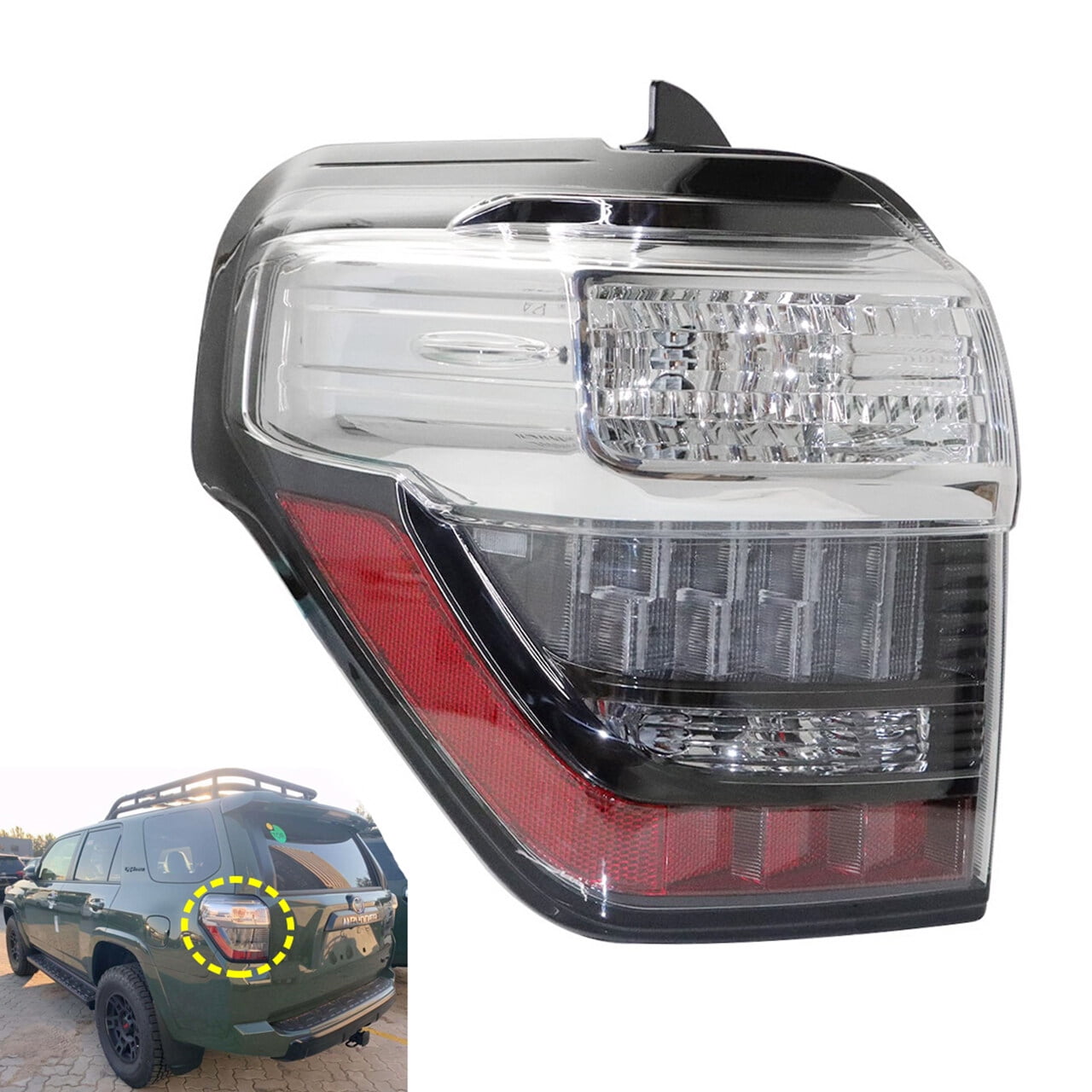 Tail Light Lamp Housing Assembly (Rear Left Driver Side) Fit for Toyota ...
