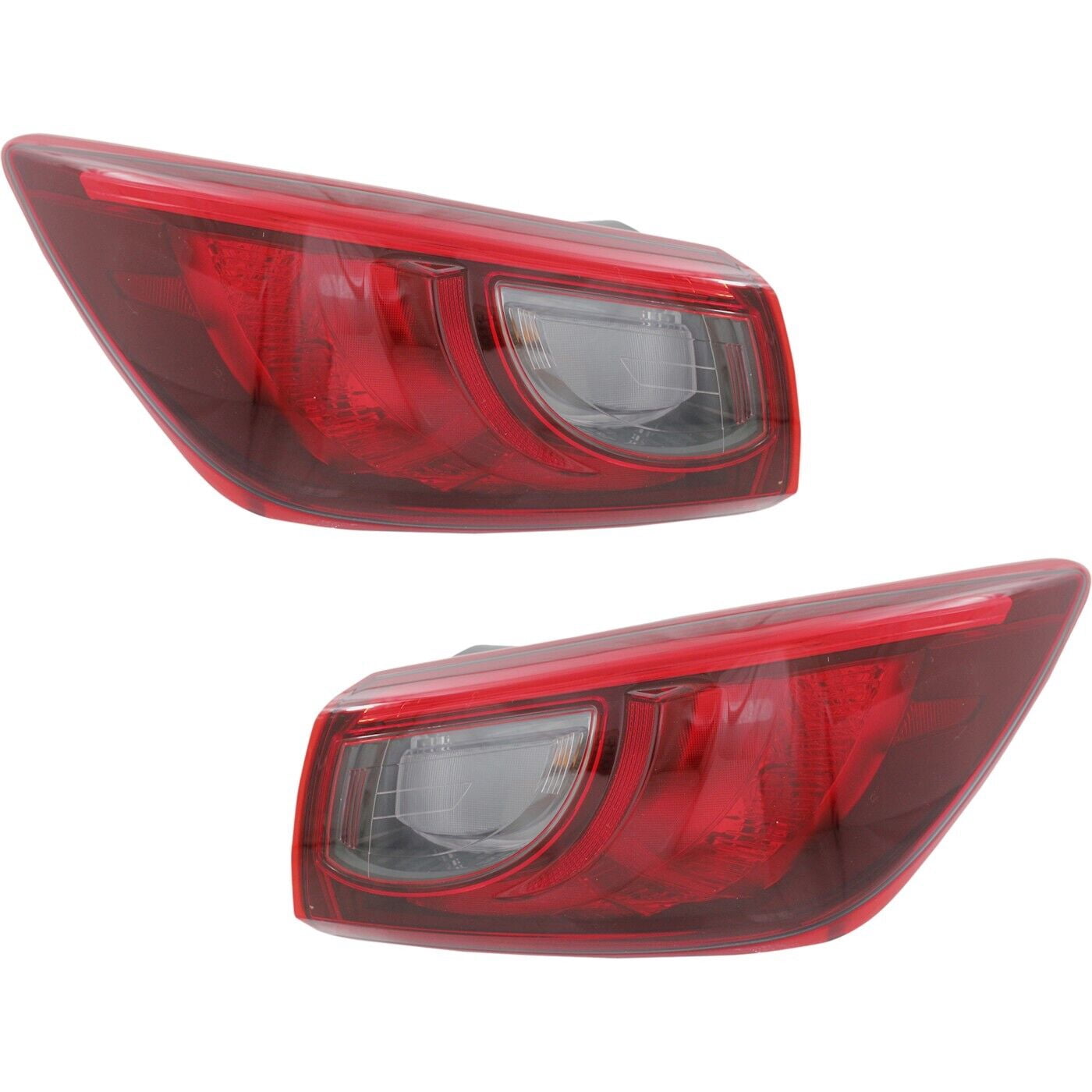 Tail Light Set For 2016-2021 For Mazda For Cx-3 Left Right Outer Clear ...