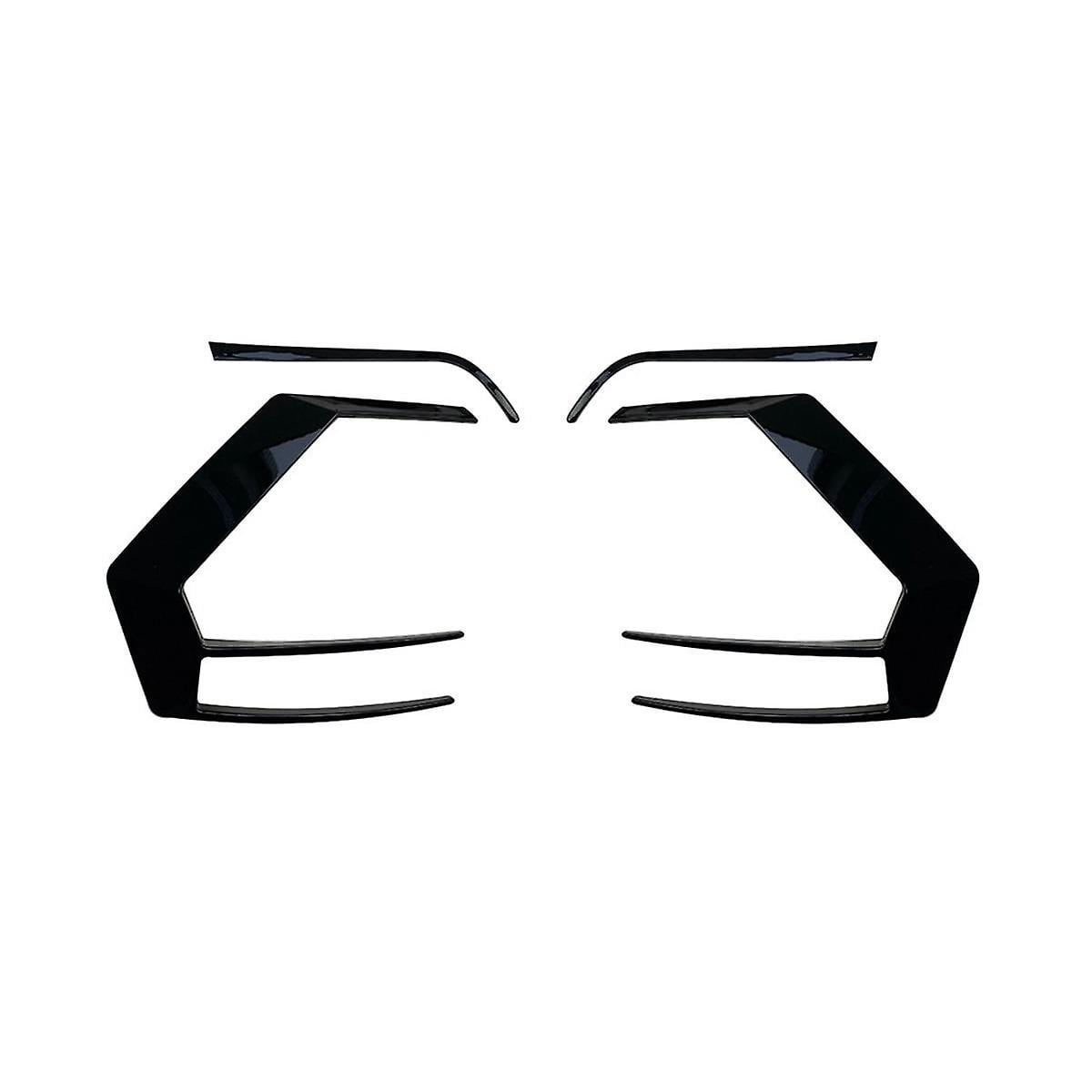 Tail Light Wind Blade Rear Bumper Spoiler Car For Golf 6 Mk6 Golf 7 Mk7 ...