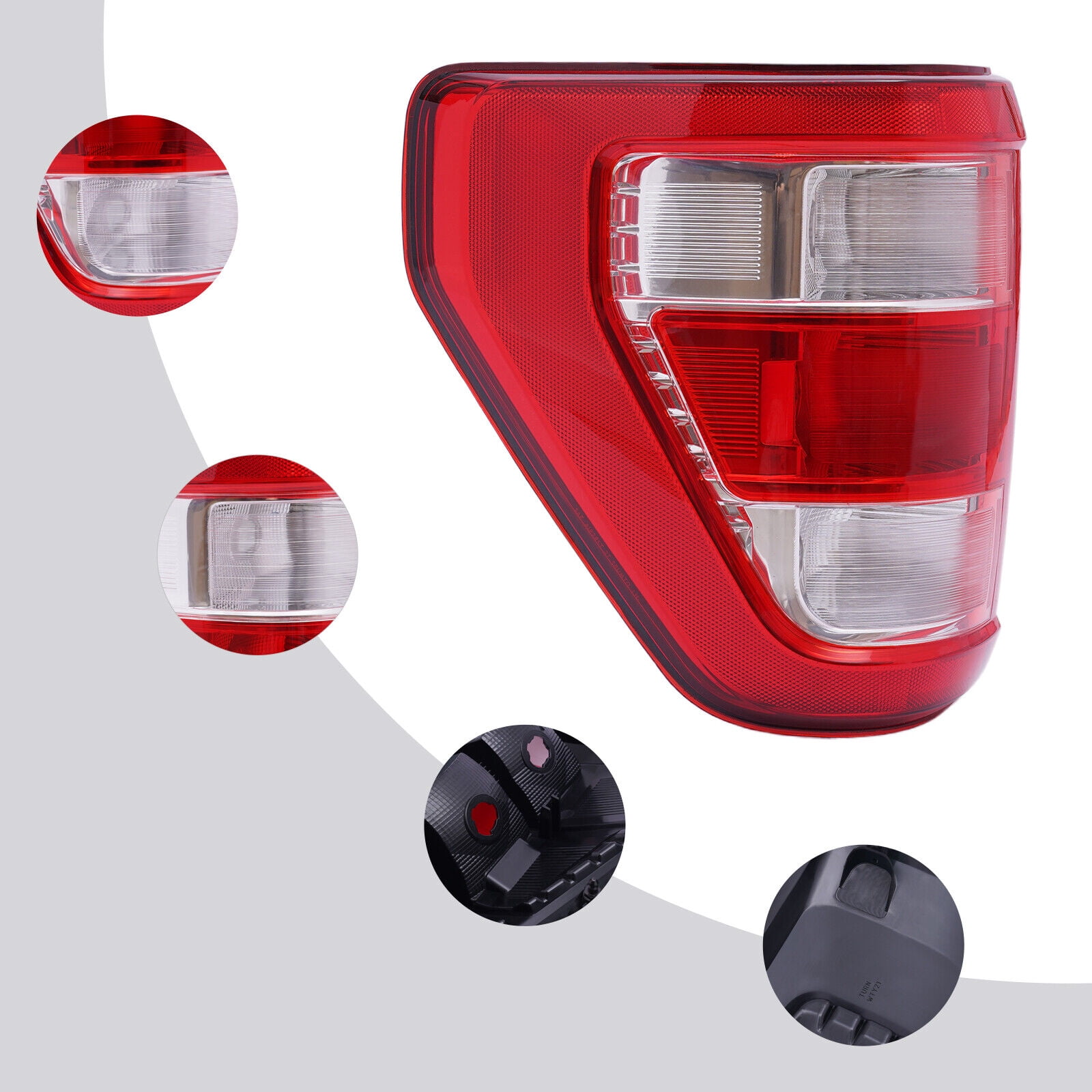 Tail Light for 2021 2022 Ford F150 F-150 XL Halogen Left Driver Side ...