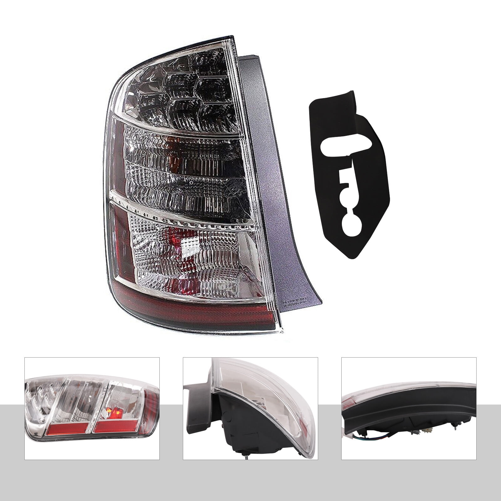 Tail Lights Assembly for 2004-2009 Toyota Prius Brake Lamps Replacement ...