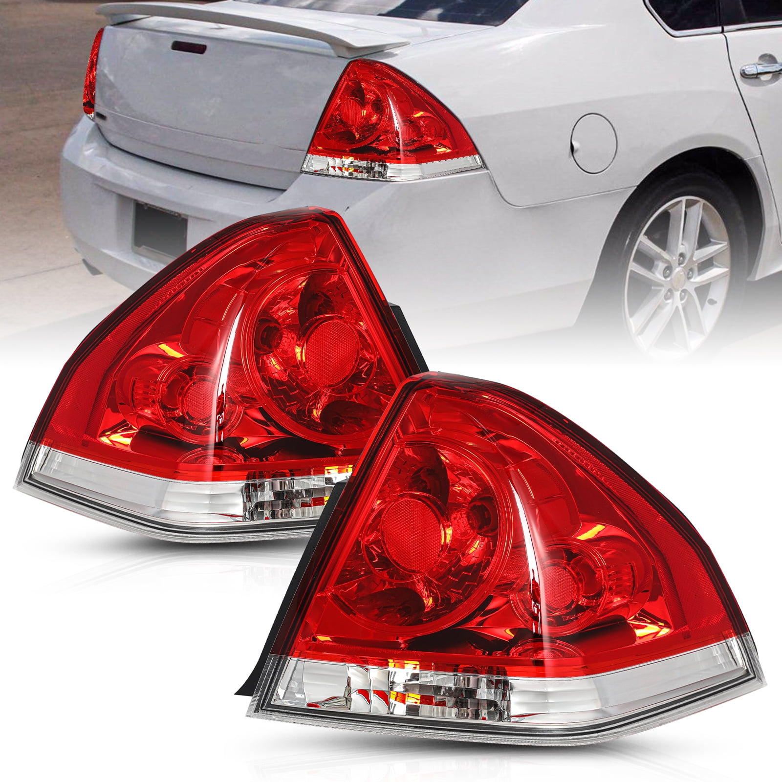 Tail Lights Brake Lamps Replacement for 2006-2013 Chevy Impala Left ...
