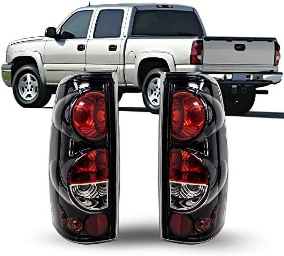 Tail Lights For Chevy Chevrolet Silverado 1999 2000 2001 2002 2003 2004 2005 2006 2007 1500/2500 ...