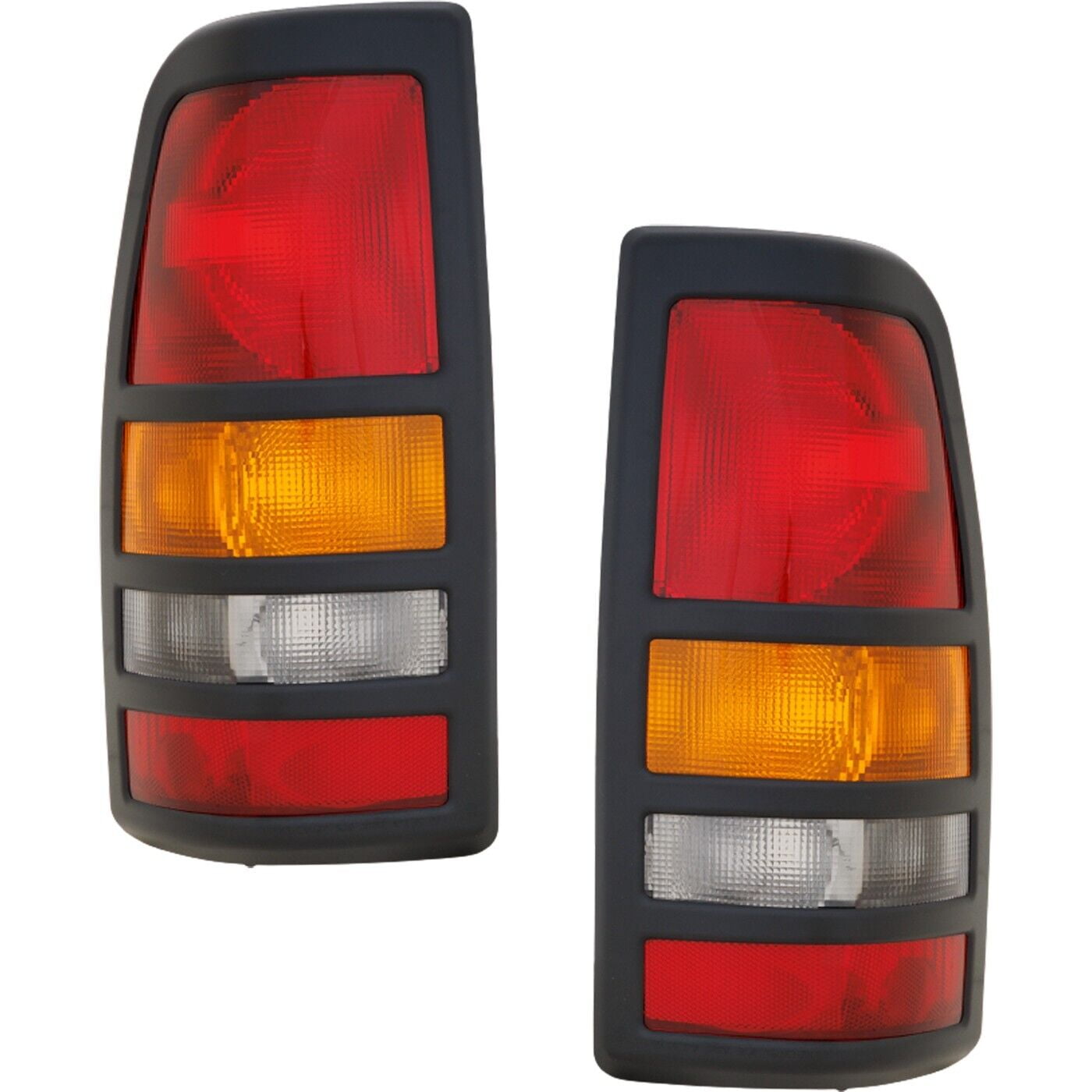 Tail Lights For 2001-2003 Rolet For Silverado 3500 & For Gmc For Sierra ...