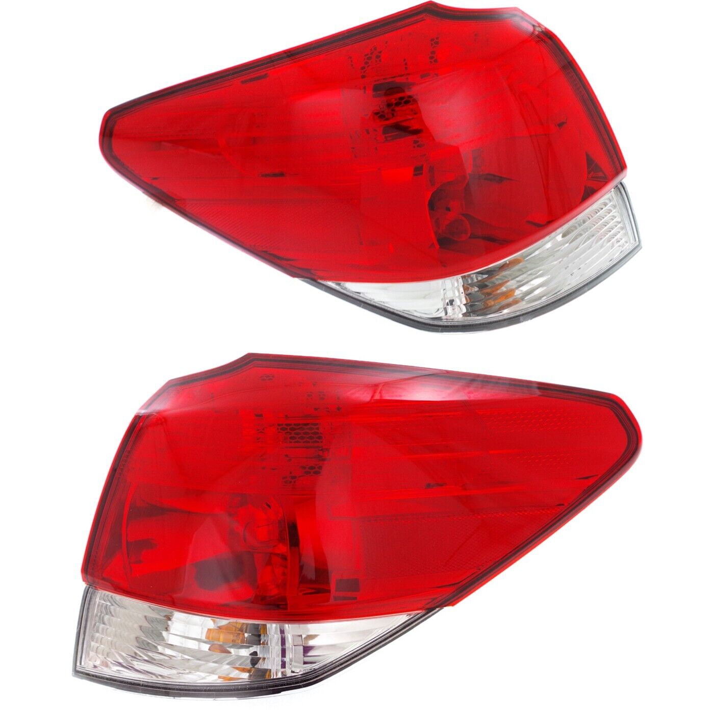 Tail Lights For 2010-2014 For Subaru For Outback - Set Of 2 Driver And ...