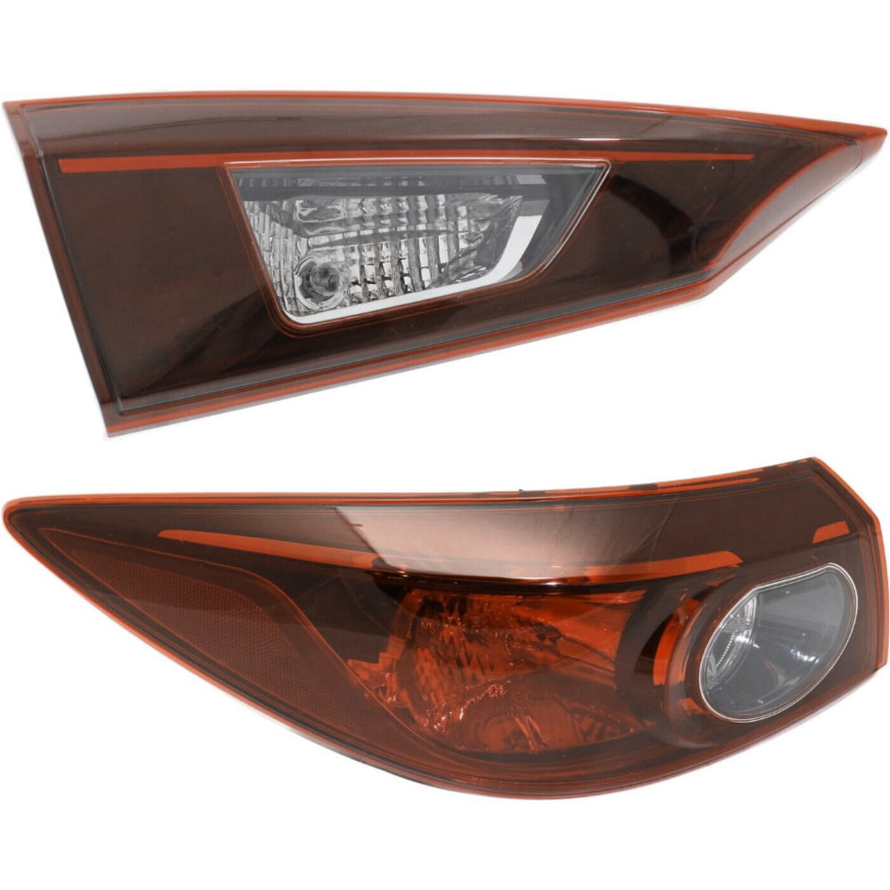 Tail Lights Taillights Taillamps Brakelights Set of 2 Driver Left Side ...