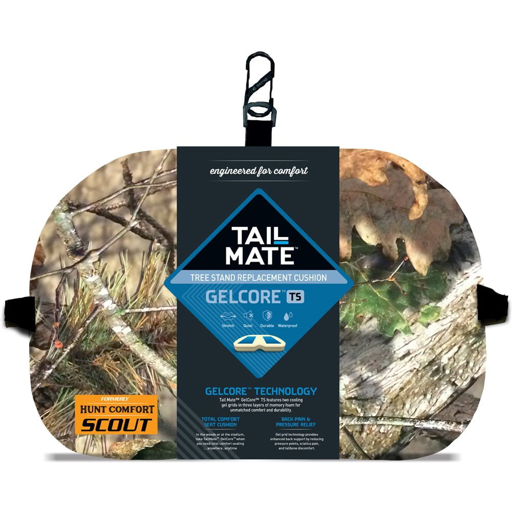 Tail Mate GelCore TS Hunting Tree Stand Seat Cushion, Mossy Oak ...