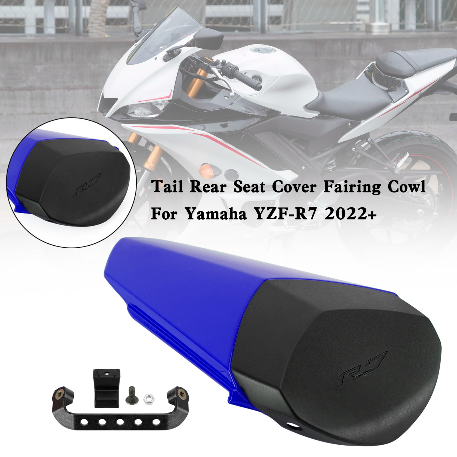 Tail Rear Seat Cover Fairing Cowl For YAMAHA YZF-R7 YZF R7 2022-2024 ...