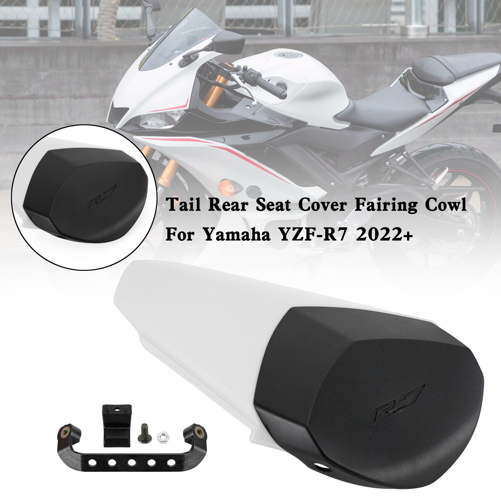 Tail Rear Seat Cover Fairing Cowl For YAMAHA YZF-R7 YZF R7 2022-2024 ...