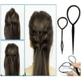Chic Hairstyles Made Hair Tool - French Braid & Ponytail Tool for ...