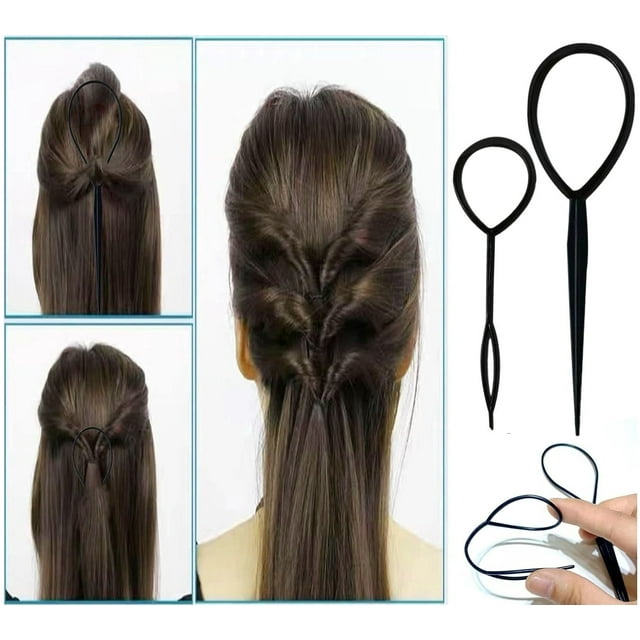 Chic Hairstyles Made Hair Tool - French Braid & Ponytail Tool for ...