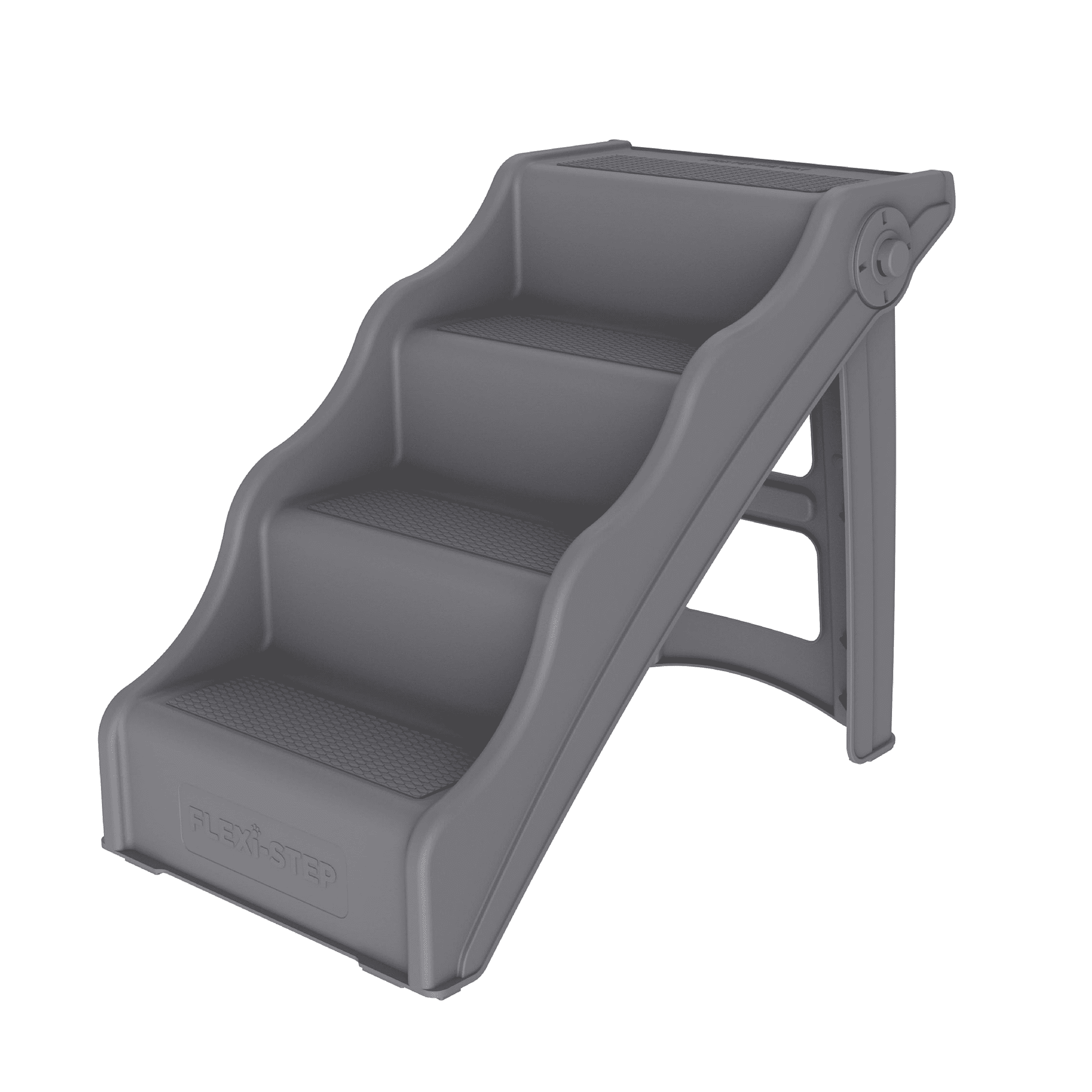 Tail Waggers Dog Stairs Flexi-Step, Foldable Dog Steps with 4-Step ... Tail Waggers Dog Stairs Flexi-Step, Foldable Dog Steps with 4-Step ...