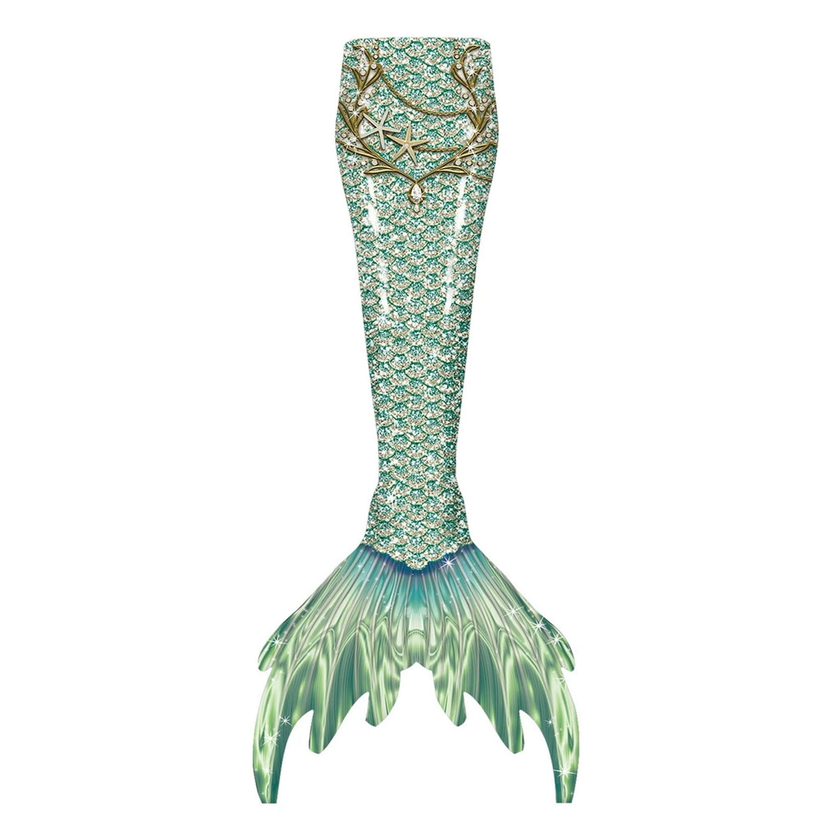 Tail for Swimming for Women Adults Without Monofin Fish Tail Beach ...