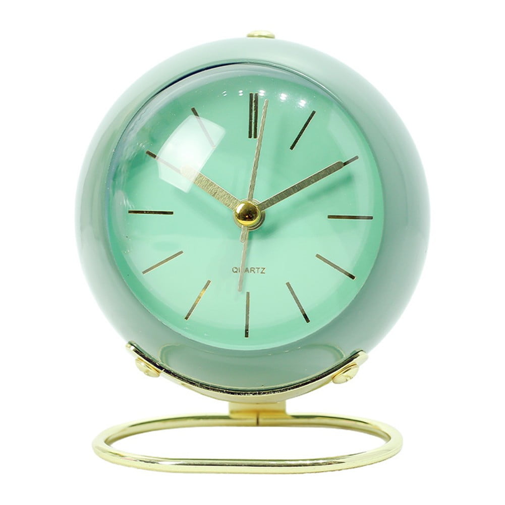 Tailai Metal Bracket Alarm Clock Silent Night Light Ring Base Table Clock Pendulum, Alarm Clock ...
