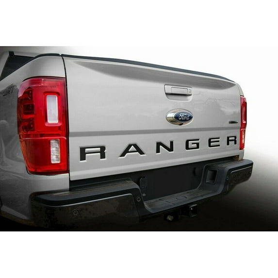 Tailgate Black Insert Letters Stickers Vinyl Decals For Ford Ranger ...