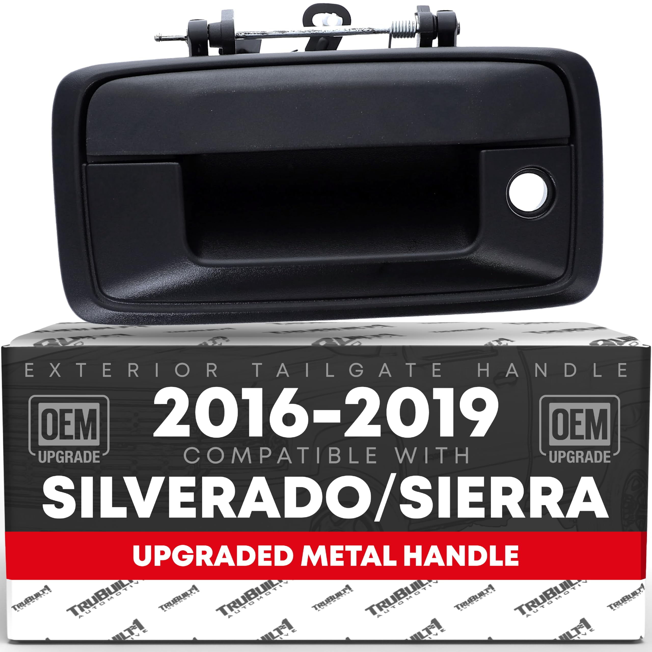 Tailgate Handle Assembly Upgraded Metal - Compatible with 2016-2019 ...