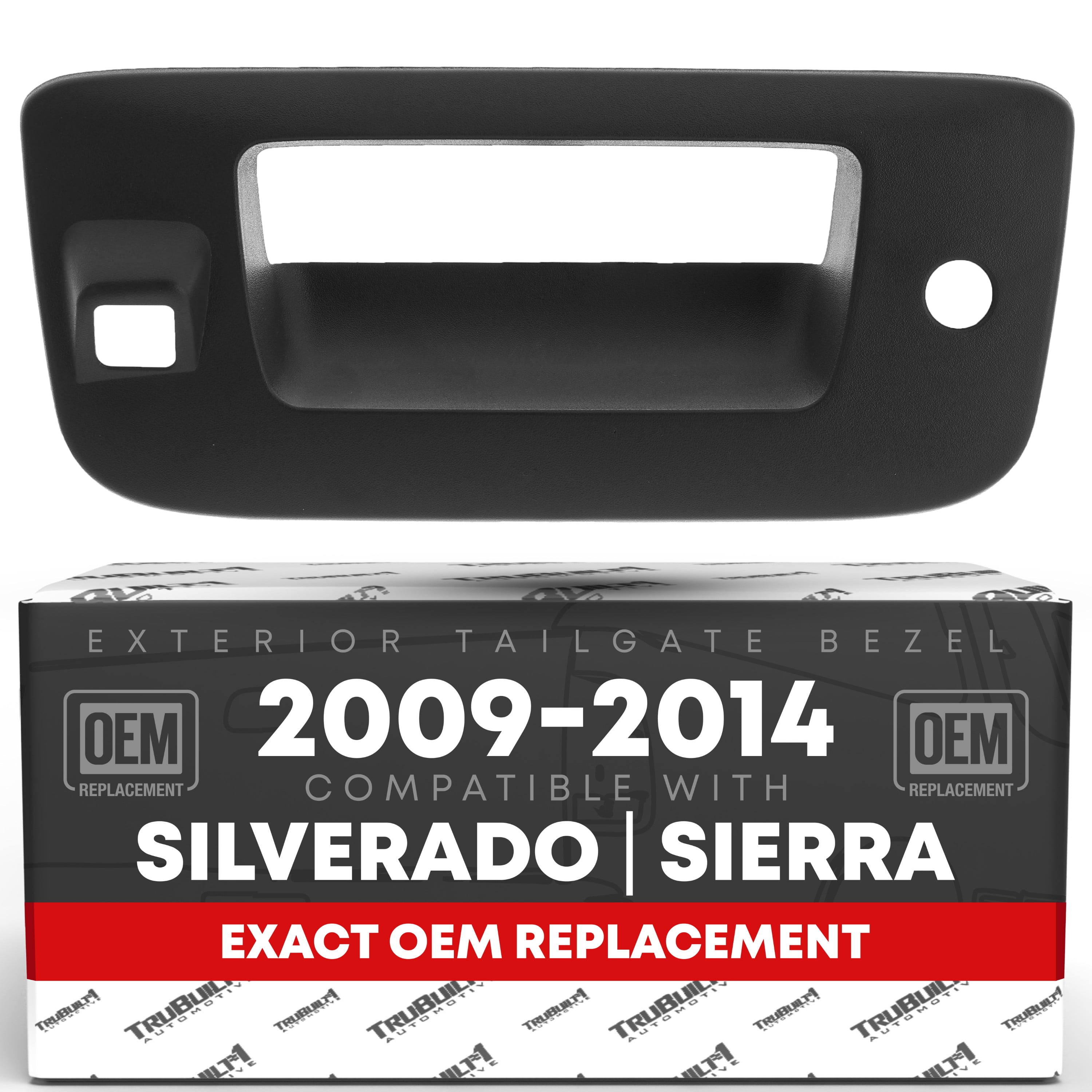 Tailgate Handle Bezel Replacement - Compatible with 2009-2014 ...