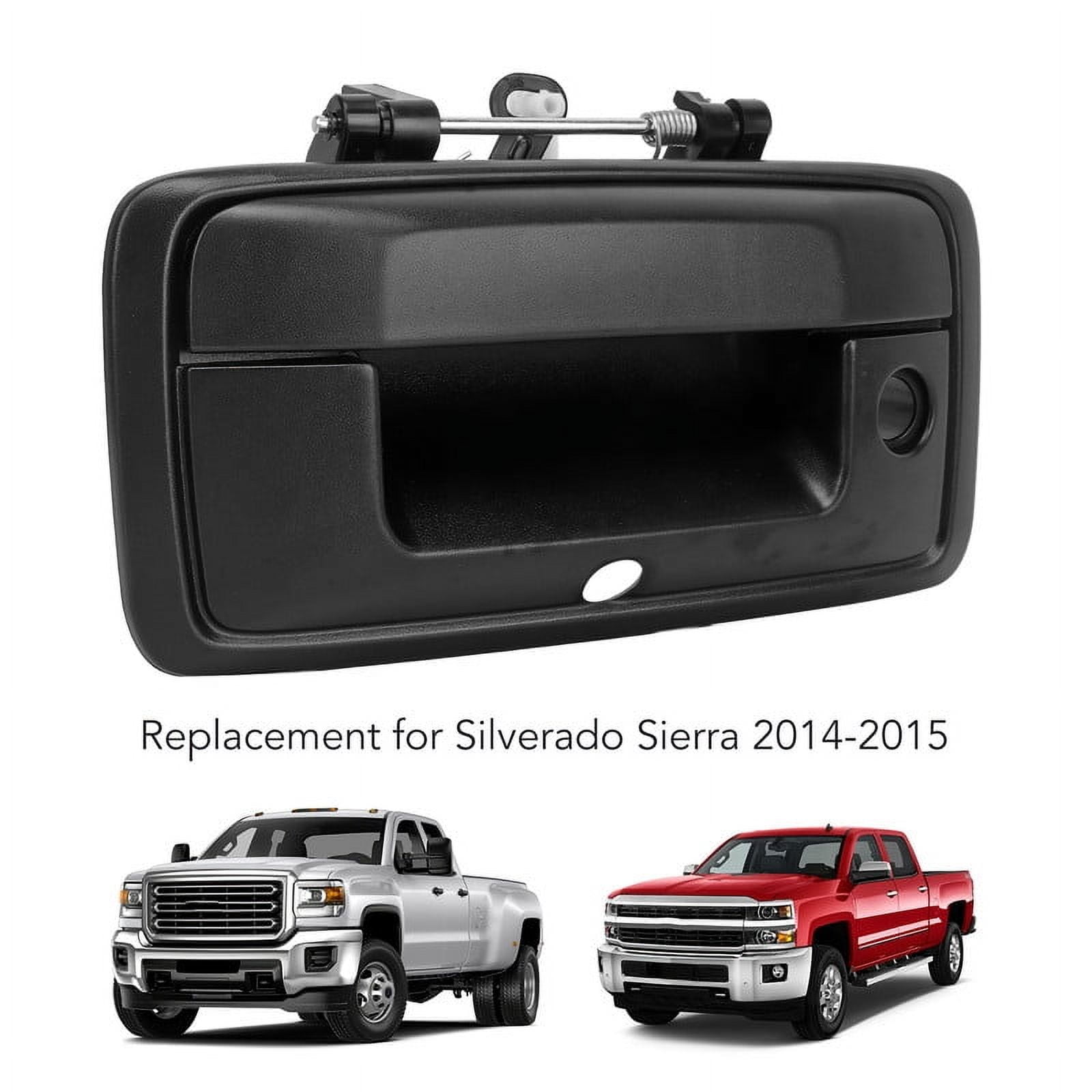 Tailgate Handle with Camera Hole, Liftgate Latch Handle with Keyhole ...