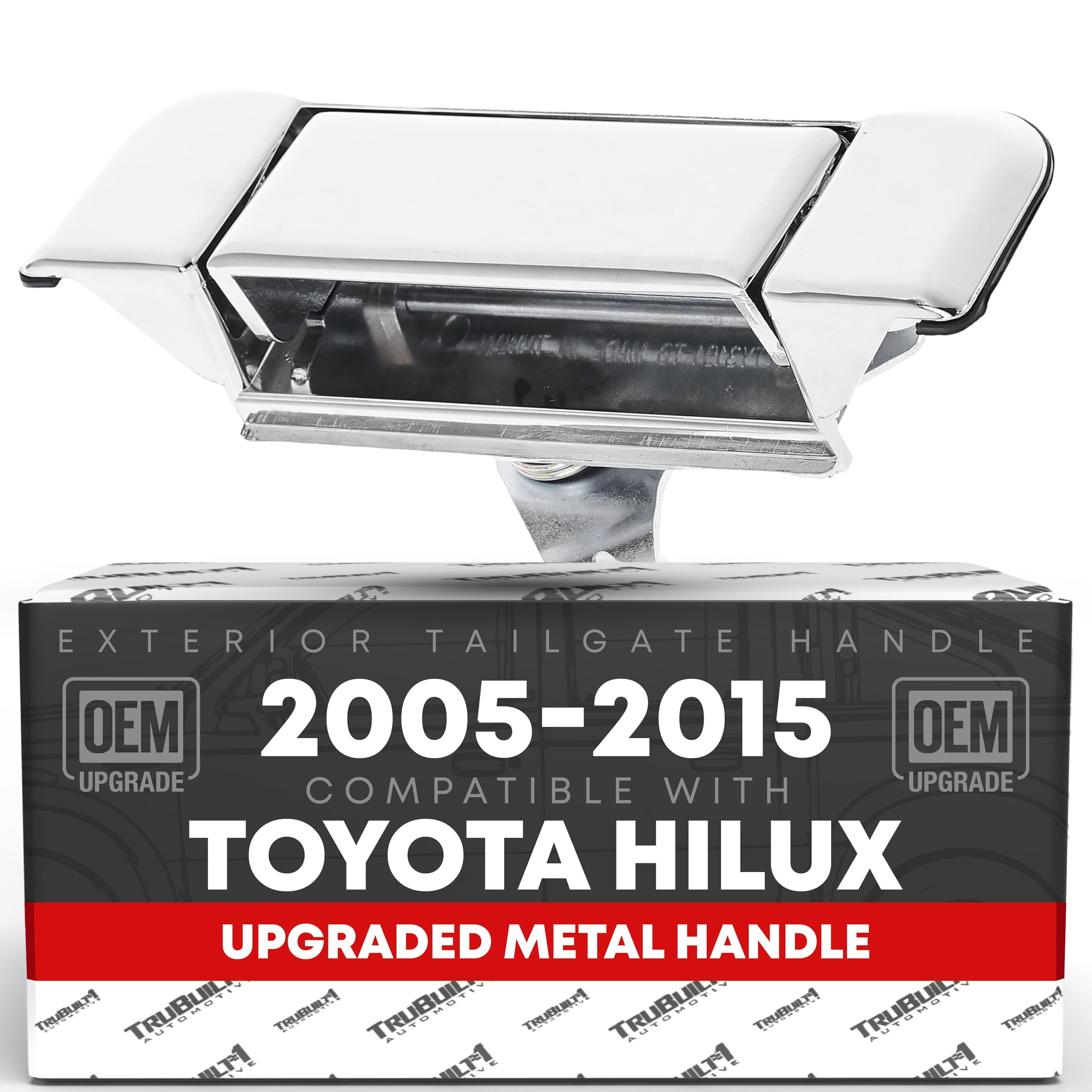 Tailgate Handle Latch Assembly, Upgraded Metal w/ Plastic Housing ...