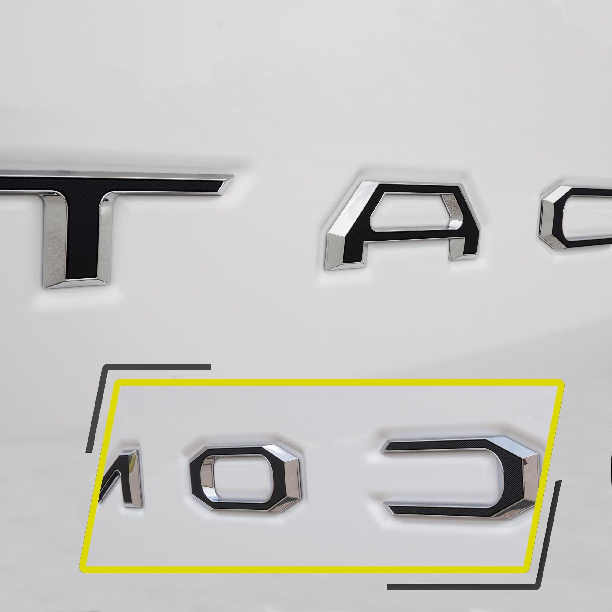Tailgate Insert Letters Emblems Only Compatible with 2024 2025 ...