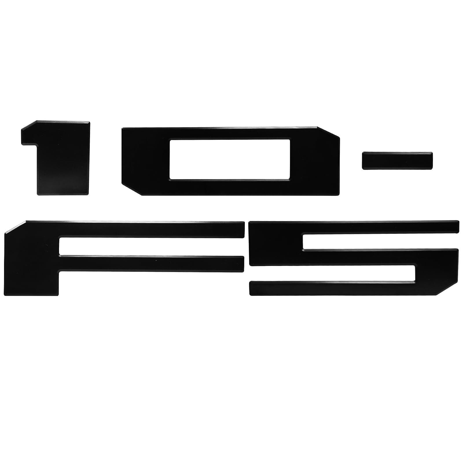 Tailgate Inserts Letters Compatible for 2018 2019 2020 3D Raised ...