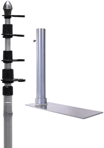 Tailgate Kit with Portable Flagpole and Tire Mount - Walmart.com