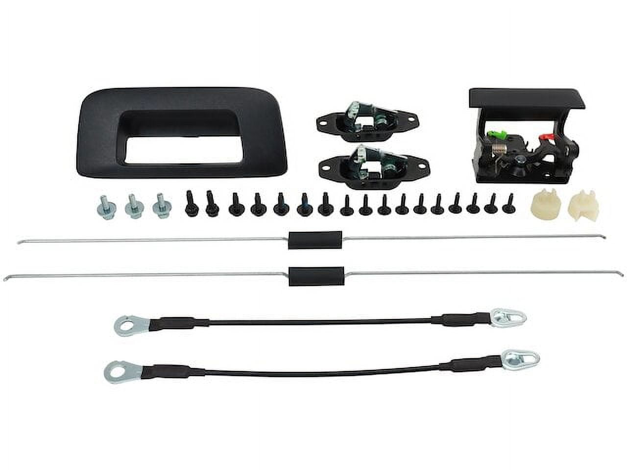 Tailgate Latch Rod - Compatible with 2007 - 2013 Chevy Silverado 2500 ...