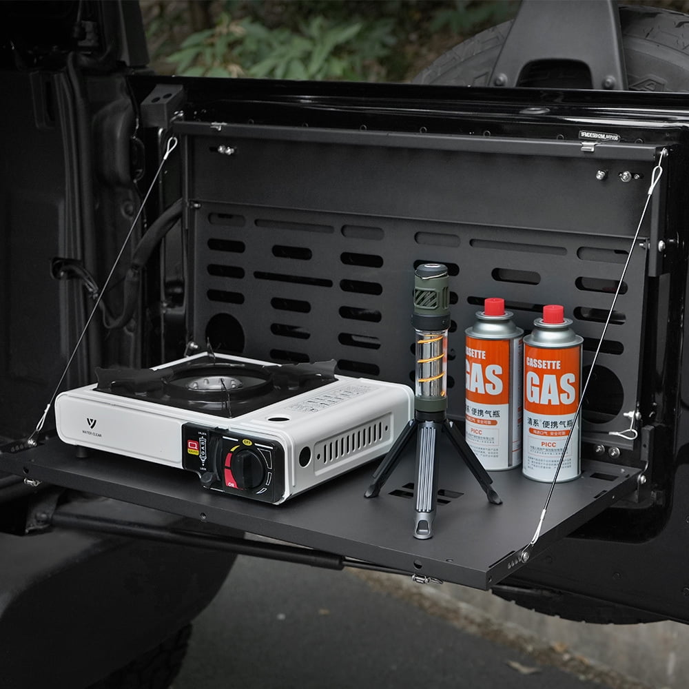 Tailgate Table Molle Panel for Ford Bronco 2021-2024 2-Tier Foldable ...